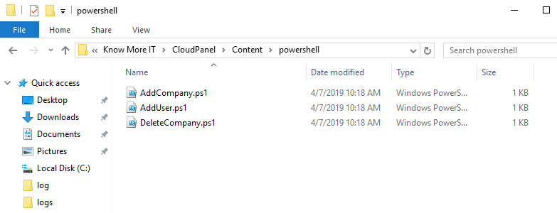 Custom Powershell Scripts Cloudpanel Knowledgebase
